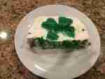 Delicious Hidden Shamrock Cake - Dr. Julie