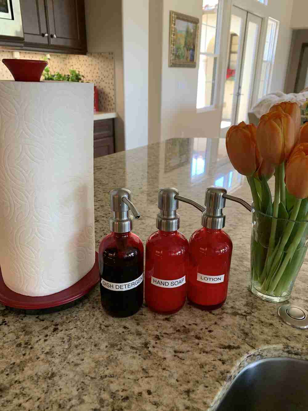 Red Kitchen Decor with a Rooster! - Dr. Julie