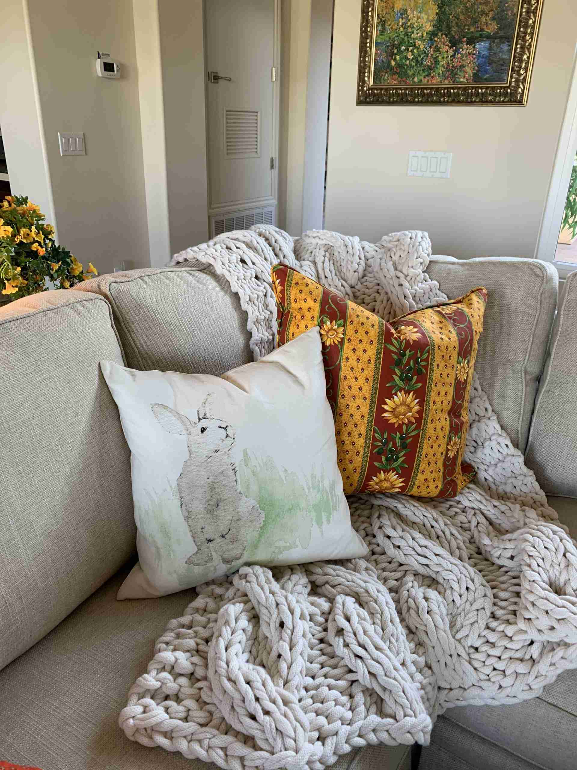 Bunny Decor for Easter - Spring Has Sprung! - Dr. Julie